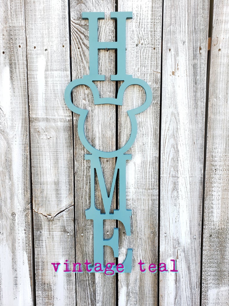 This Mickey Home Sign Will Make You Feel Welcome - home