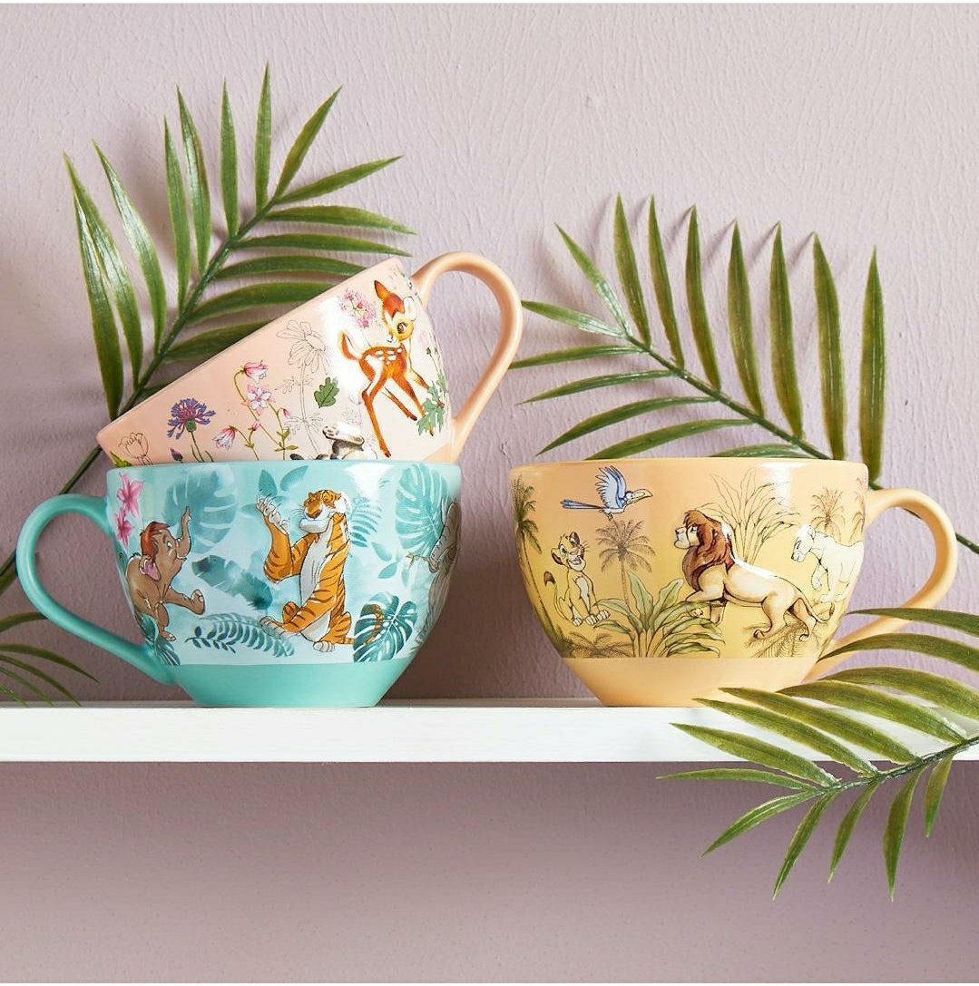 Three New Disney Mugs Will Add Character to Your Cupboard!