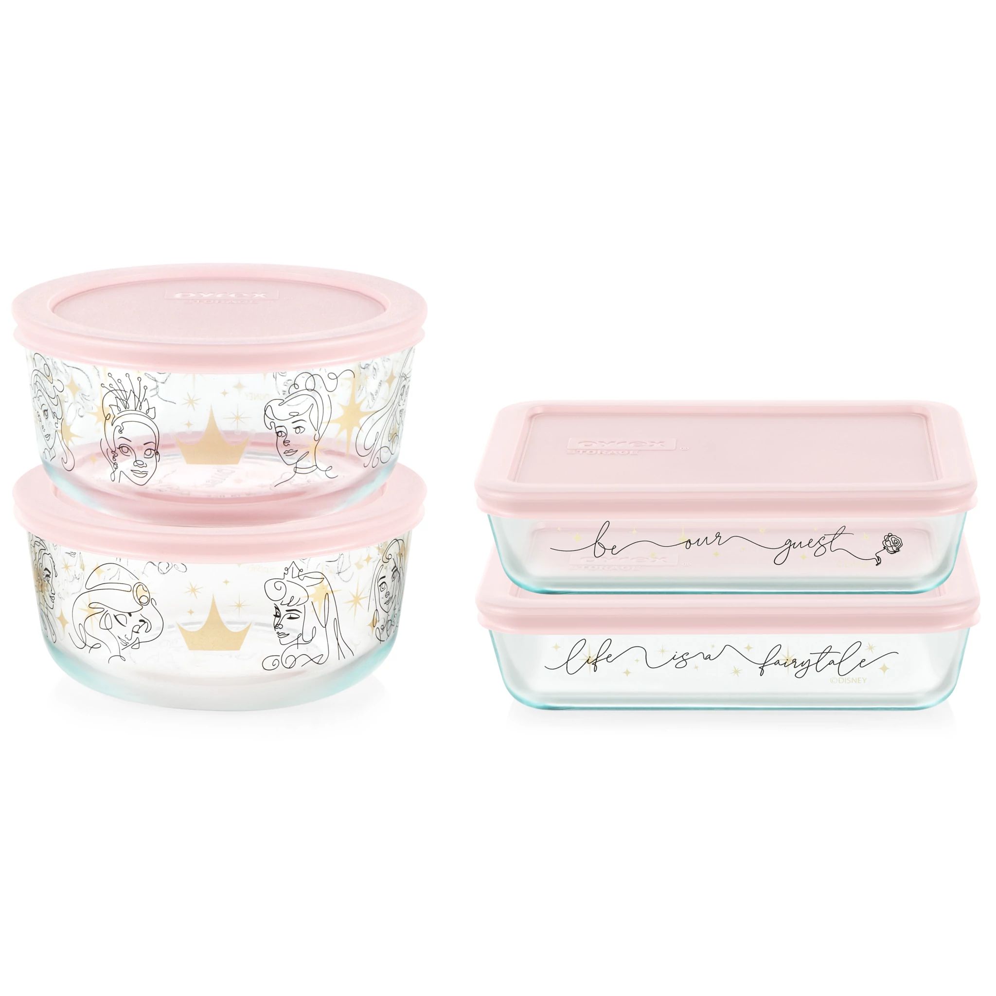 This Princess Pyrex Storage Set Will Keep Your Food Magically Fresh ...
