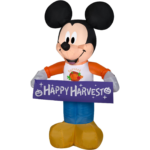 These Mickey And Minnie Mouse Halloween Inflatables Are Adorable