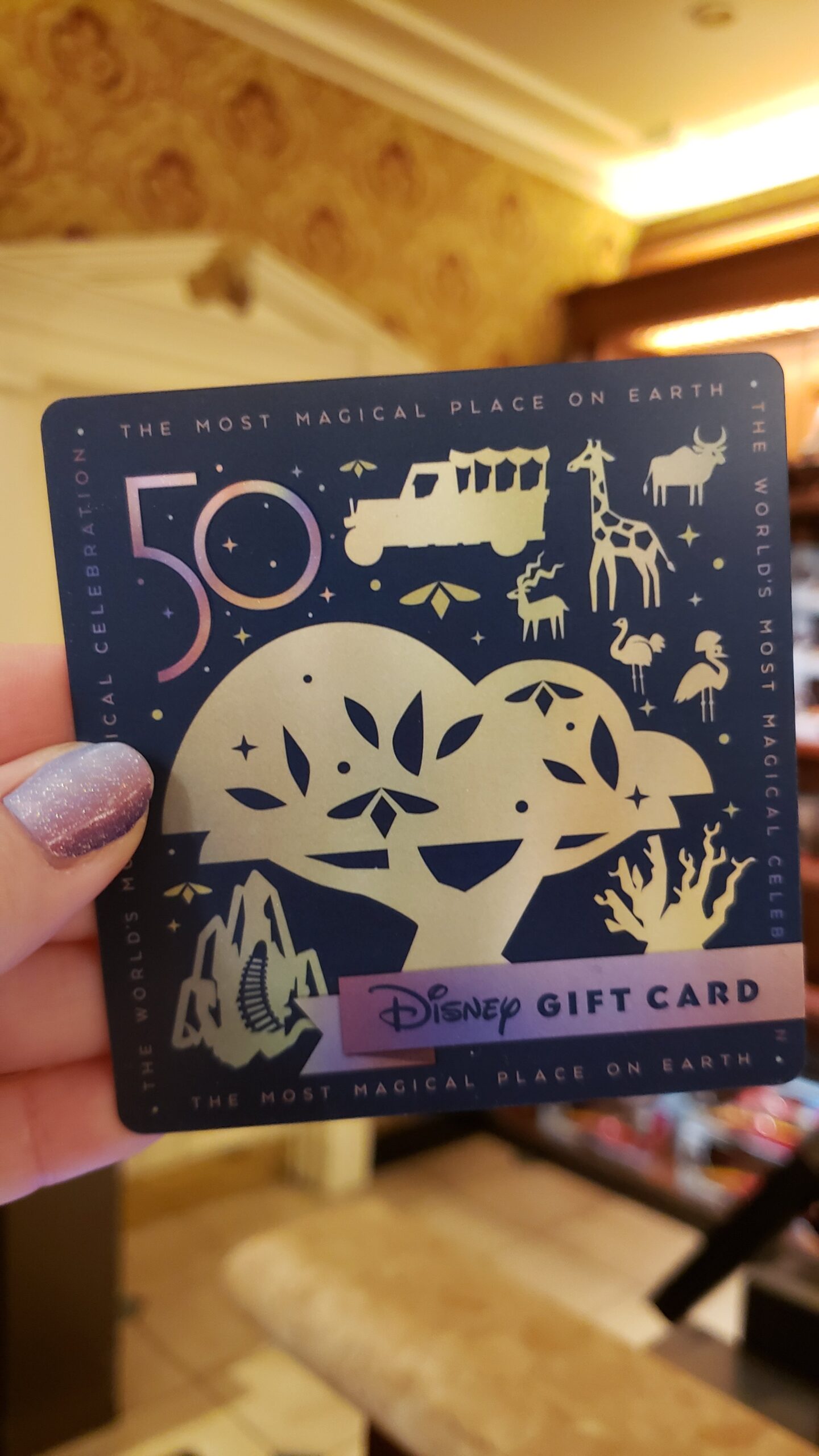 Make Your Celebration Special With Disney 50th Anniversary Gift Cards