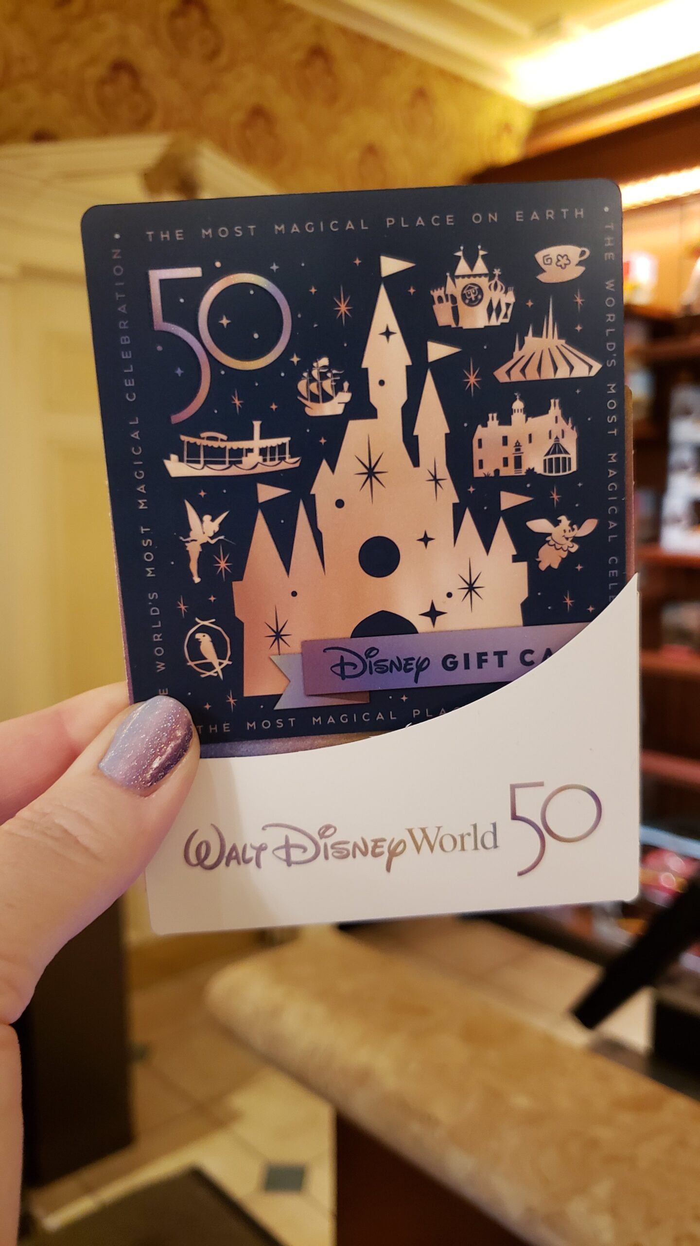 Make Your Celebration Special With Disney 50th Anniversary Gift Cards