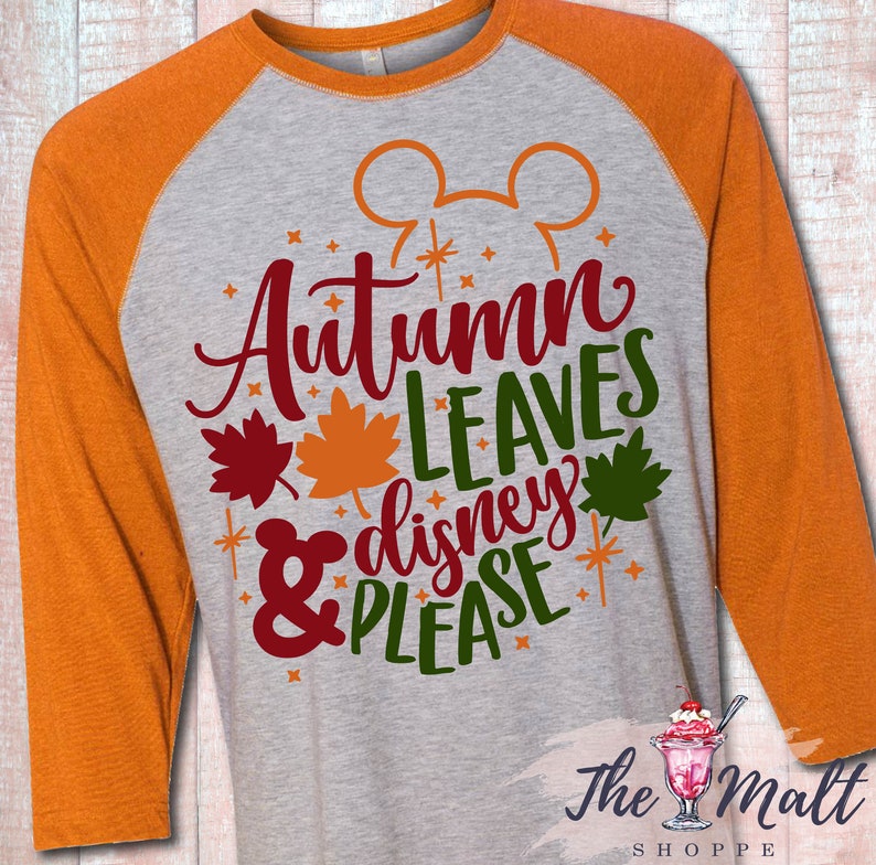 Feel All The Fall Vibes With These Five Disney Inspired Shirts - Fashion
