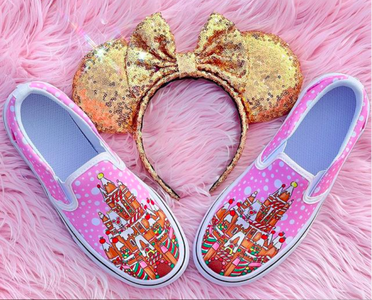 These Gingerbread Castle Shoes Are Perfect For The Holiday Season