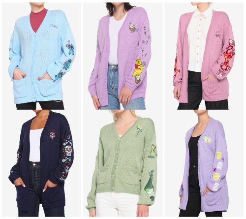 These Embroidered Disney Cardigans Are Packed With Magical Details