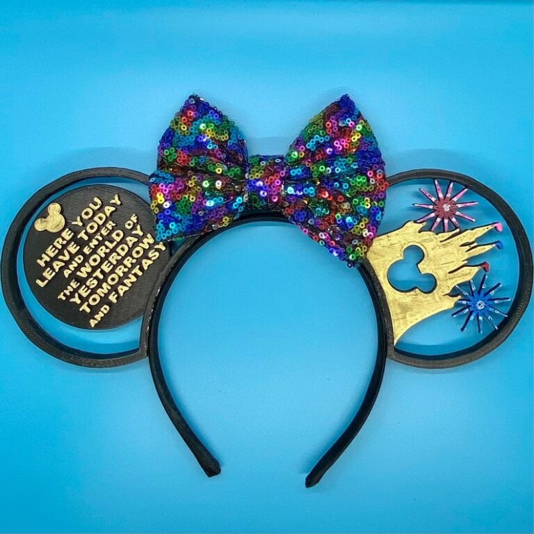 3D Printed Disney Ears Add Fun Style To Your Park Day - Fashion