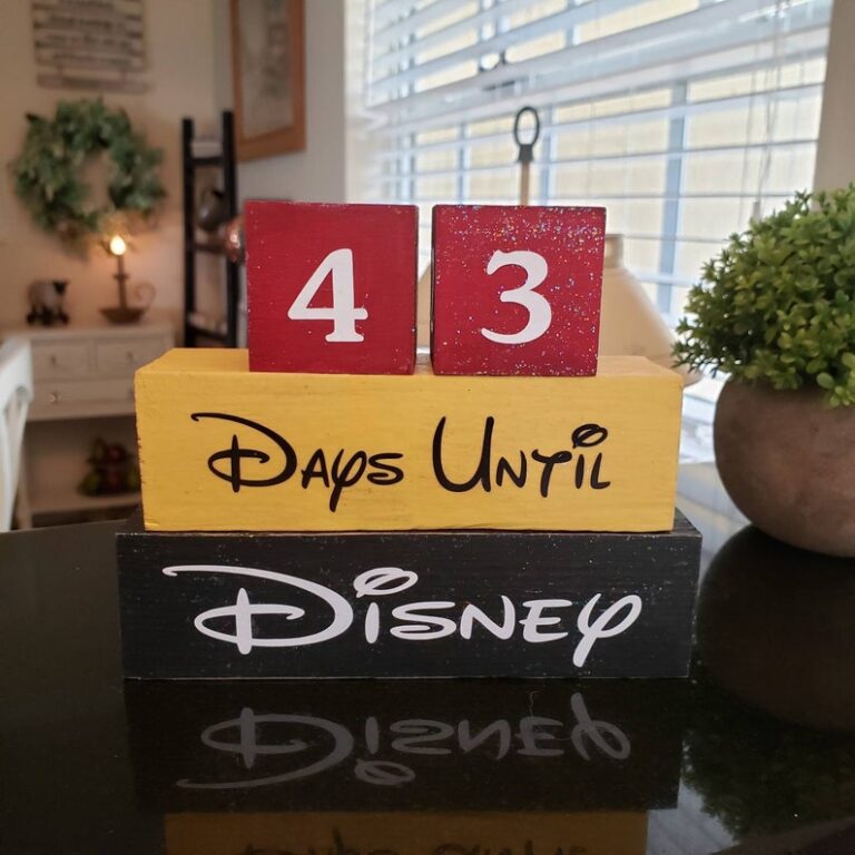 Disney Countdown Calendar Makes the Wait More Fun - Decor