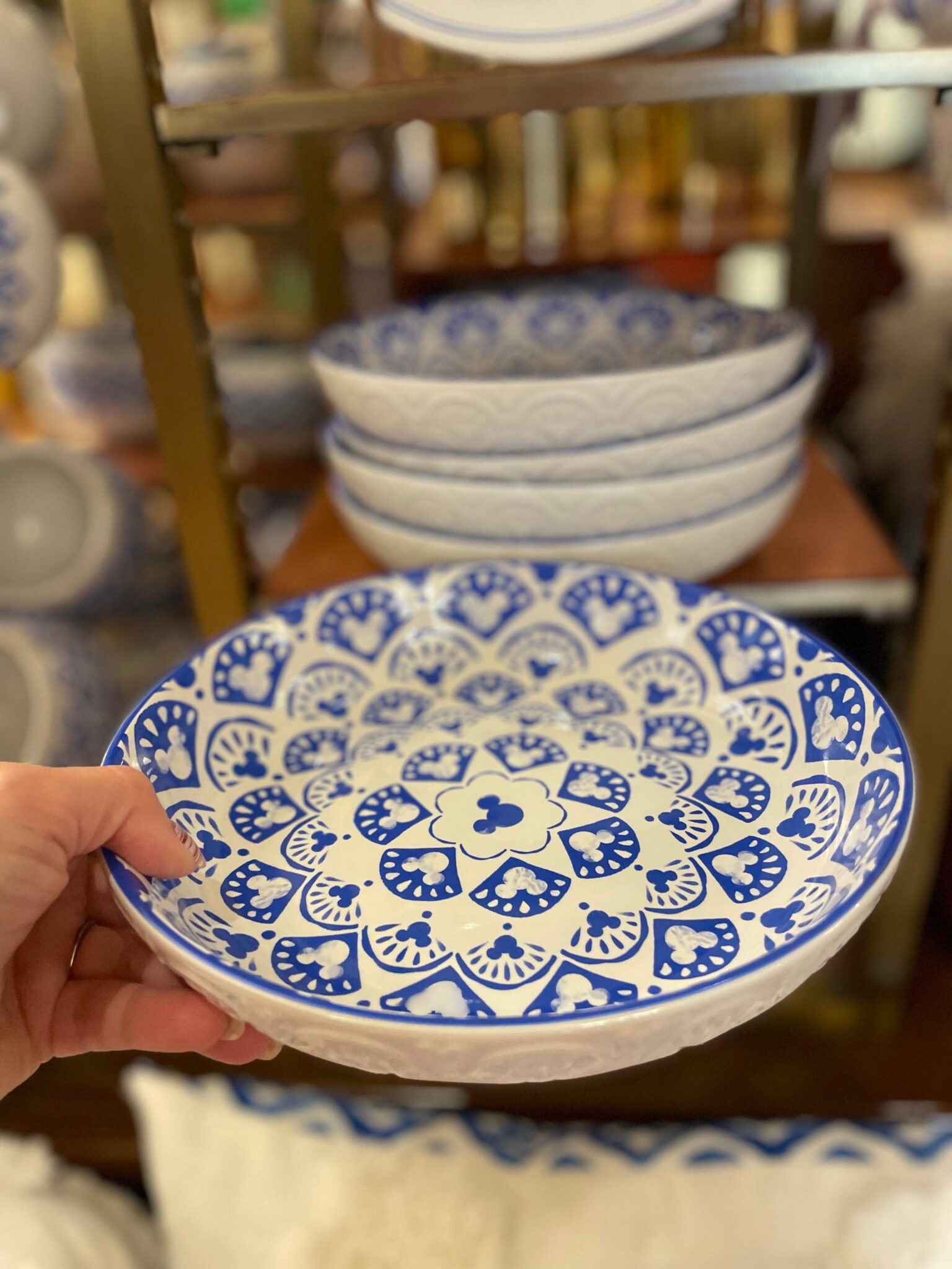 Beautiful New Disney Blue & White Homestead Collection Arrives in WDW!