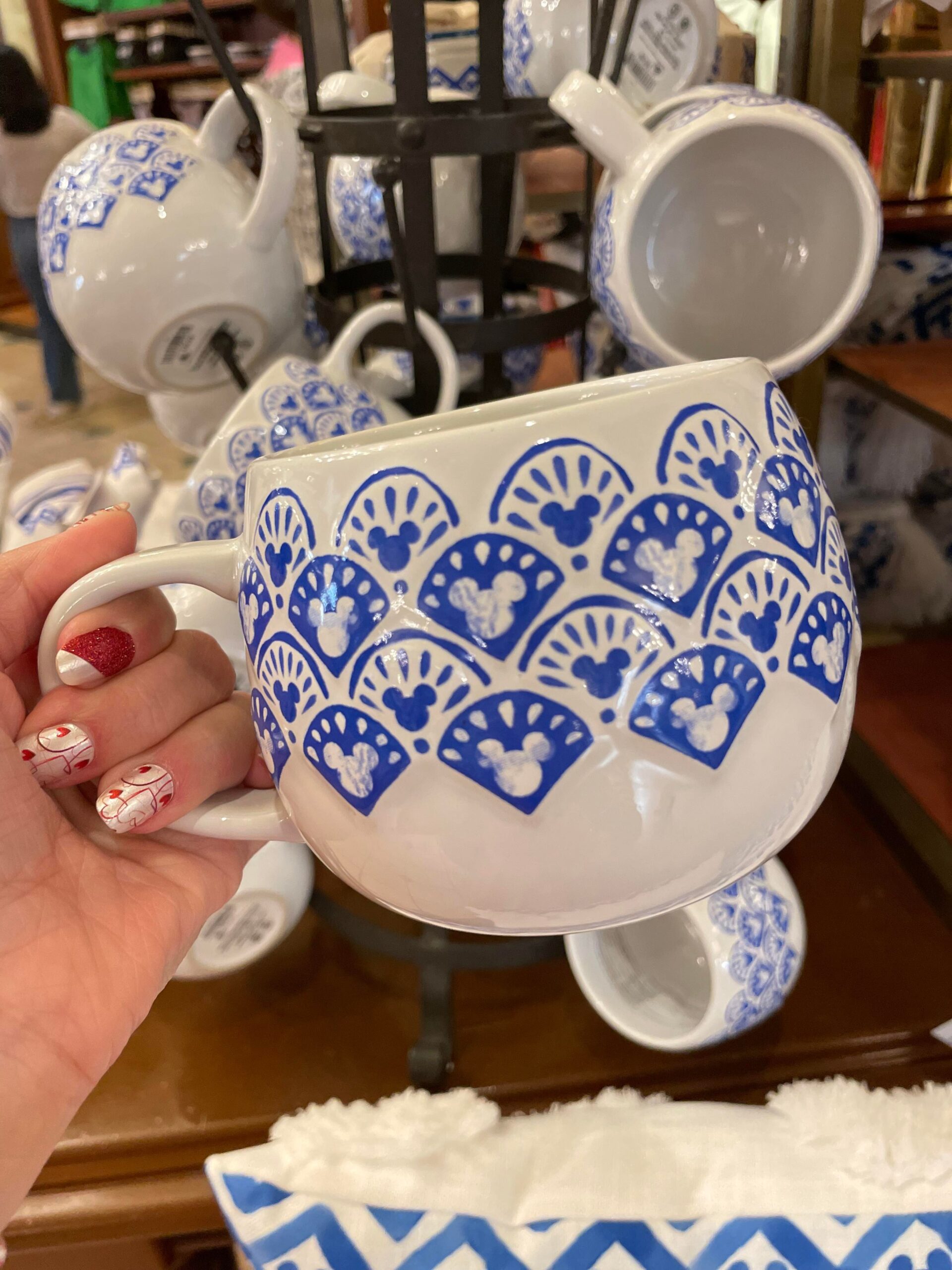 Beautiful New Disney Blue & White Homestead Collection Arrives in WDW!
