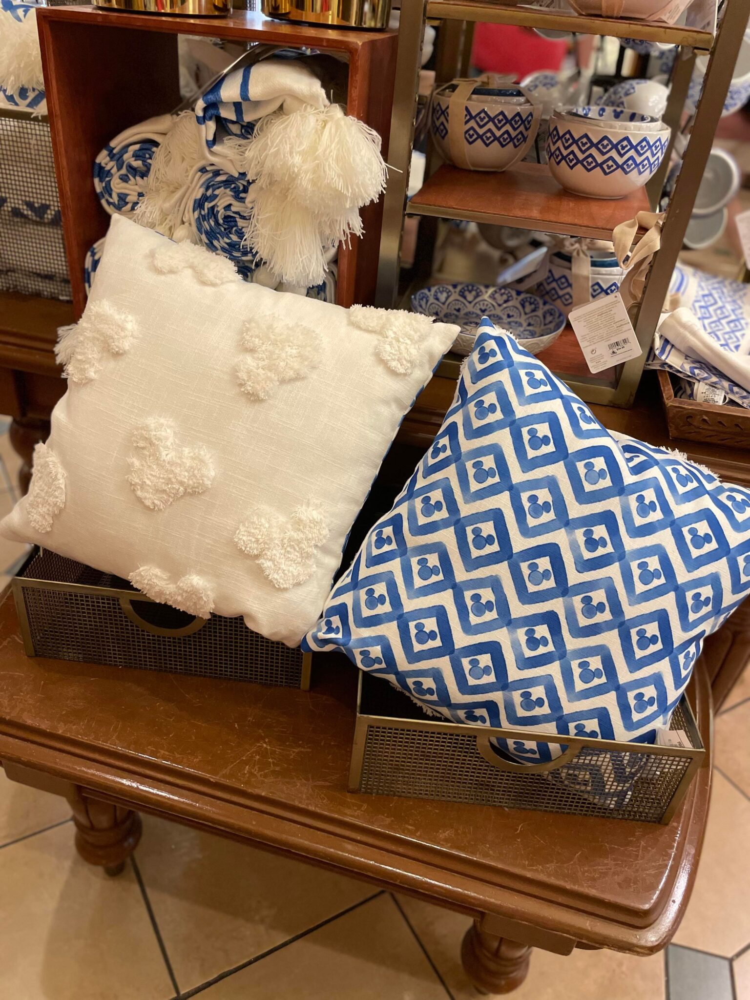 Beautiful New Disney Blue & White Homestead Collection Arrives in WDW!