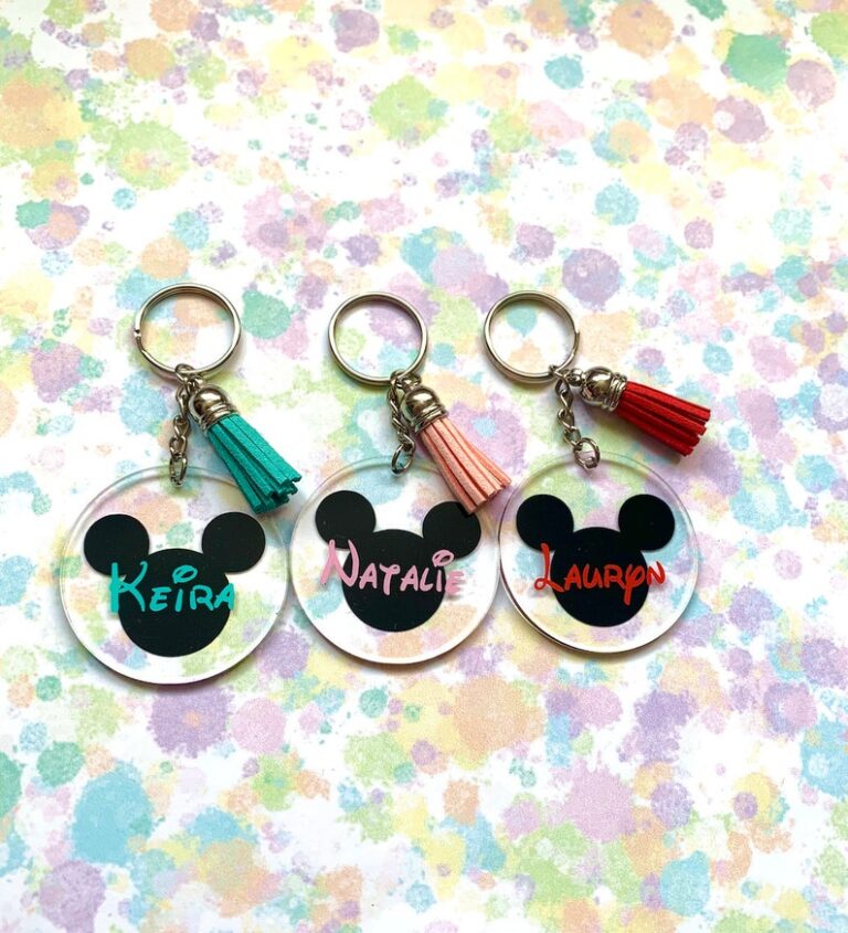 Take The Magic With You With Disney Inspired Key Chains - Fashion