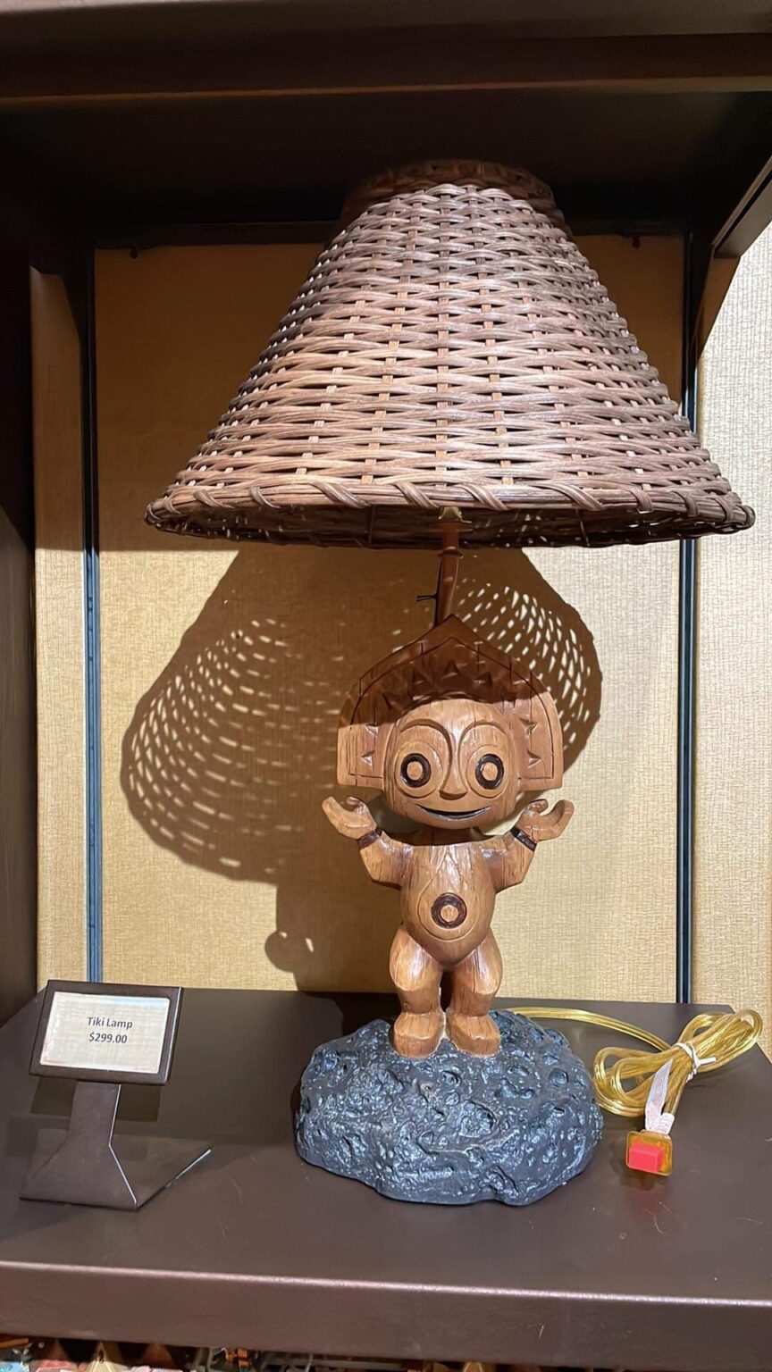 Polynesian Tiki Lamp Illuminates Your Disney Style - home