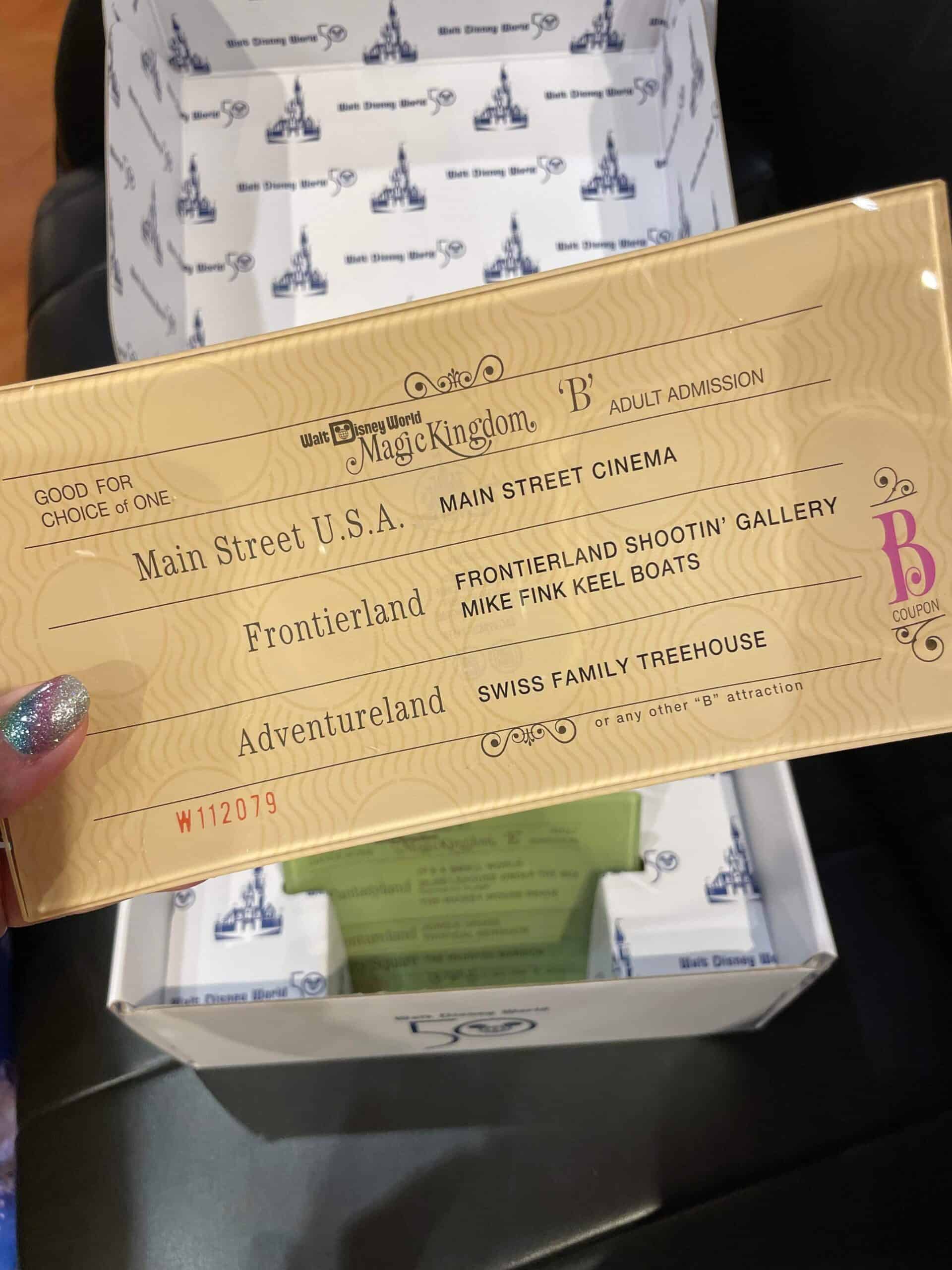 Take a Ride to the Past with these Disney Ticket Book Coasters!