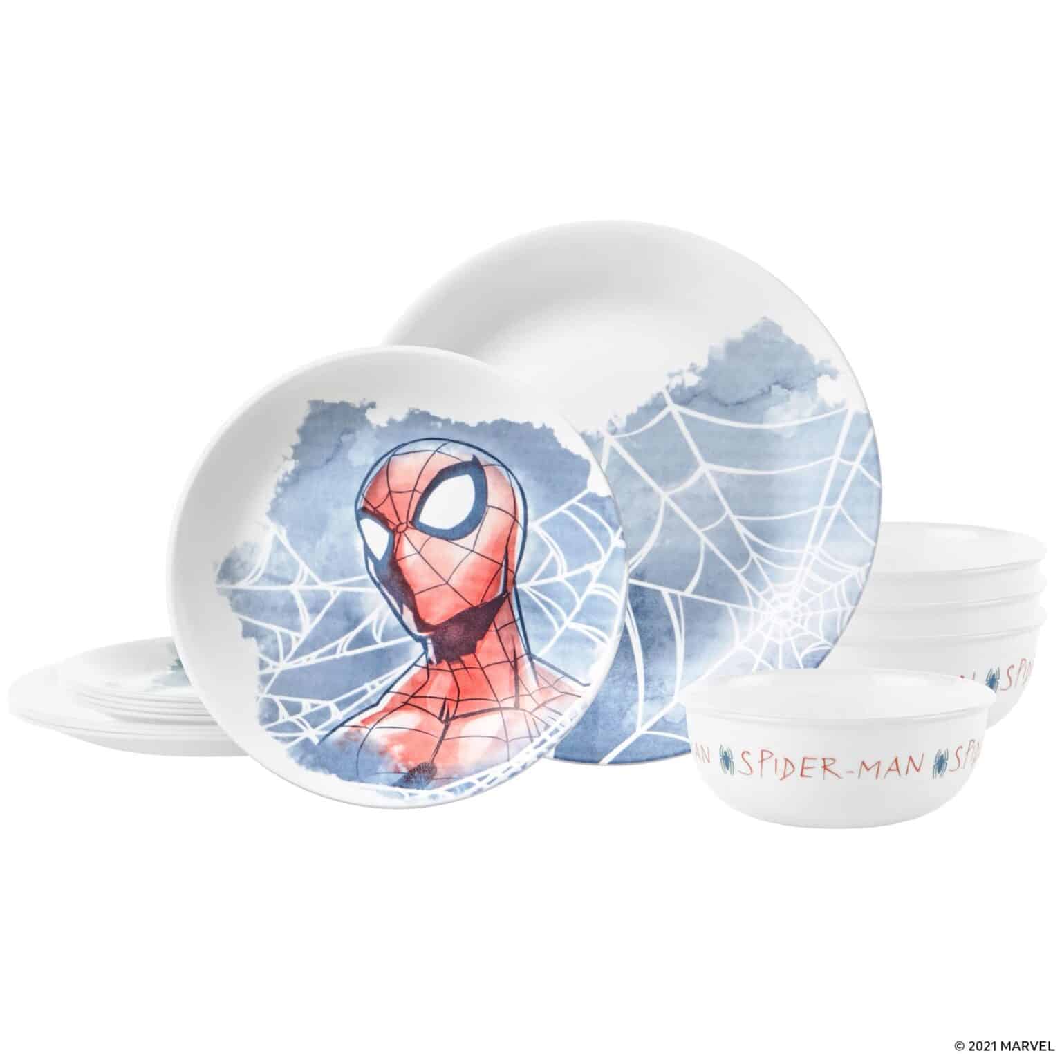 Spider-Man Dinnerware: Swinging Onto A Table Near You!