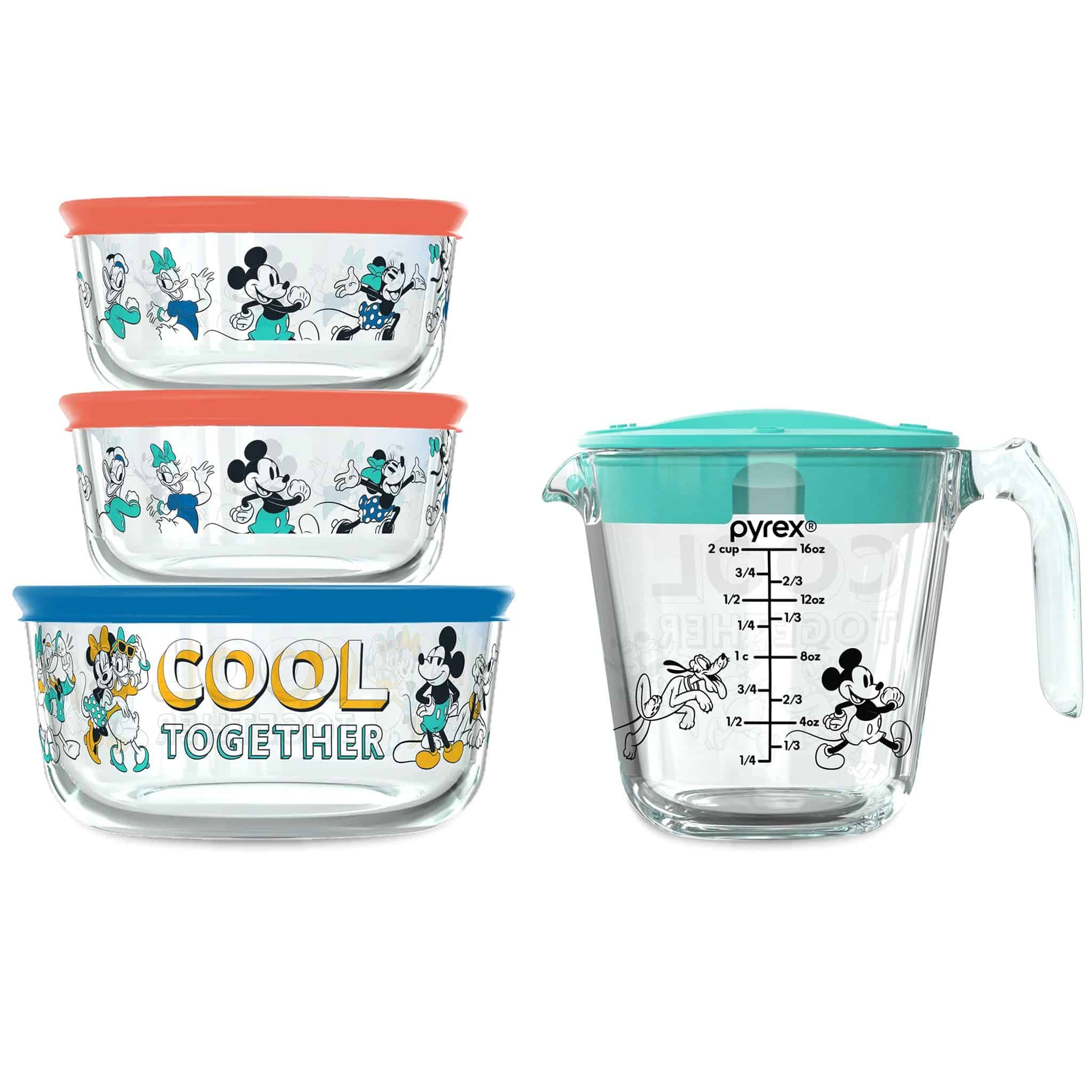 Mickey and Friends Pyrex Collection Will Add Some Magic to Your Kitchen