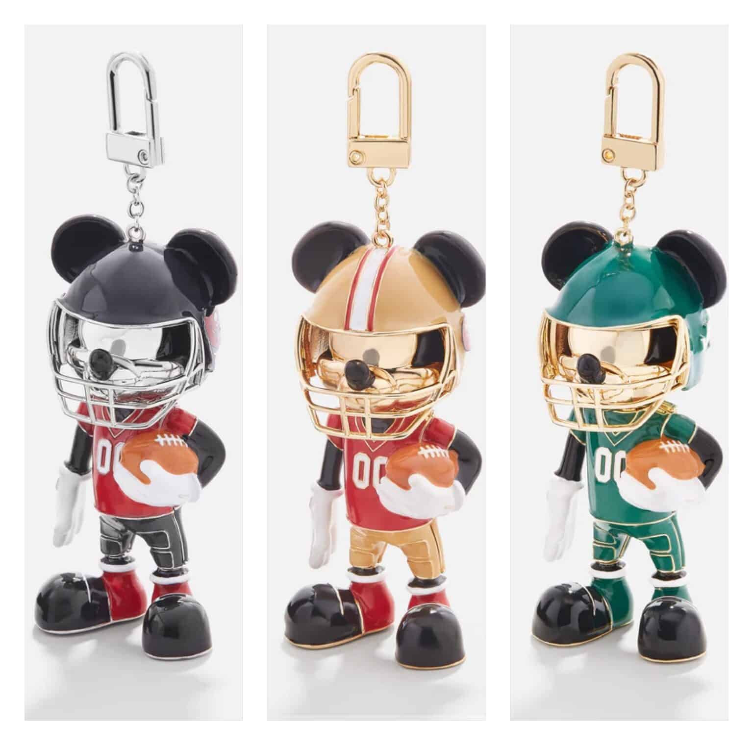 Mickey NFL Bag Charms For The Win!