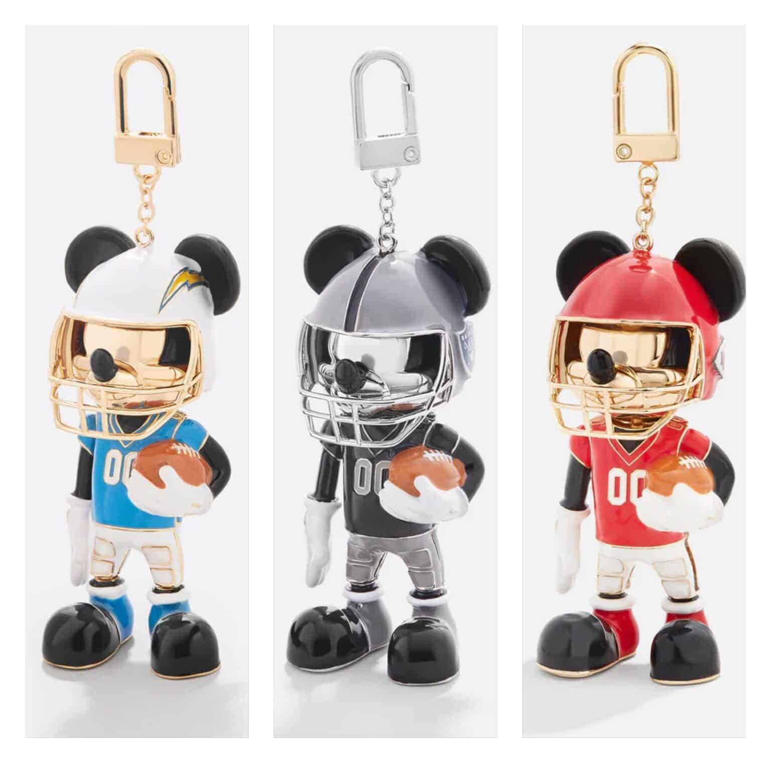 Mickey NFL Bag Charms For The Win!
