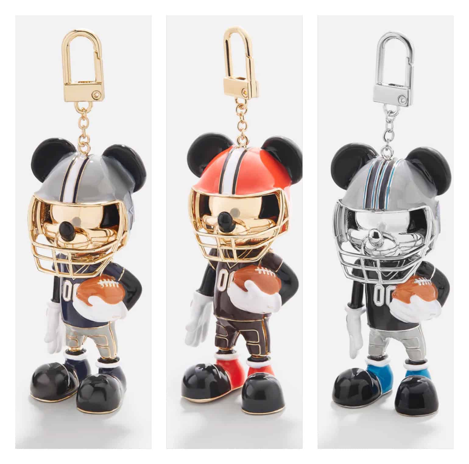 Mickey NFL Bag Charms For The Win!