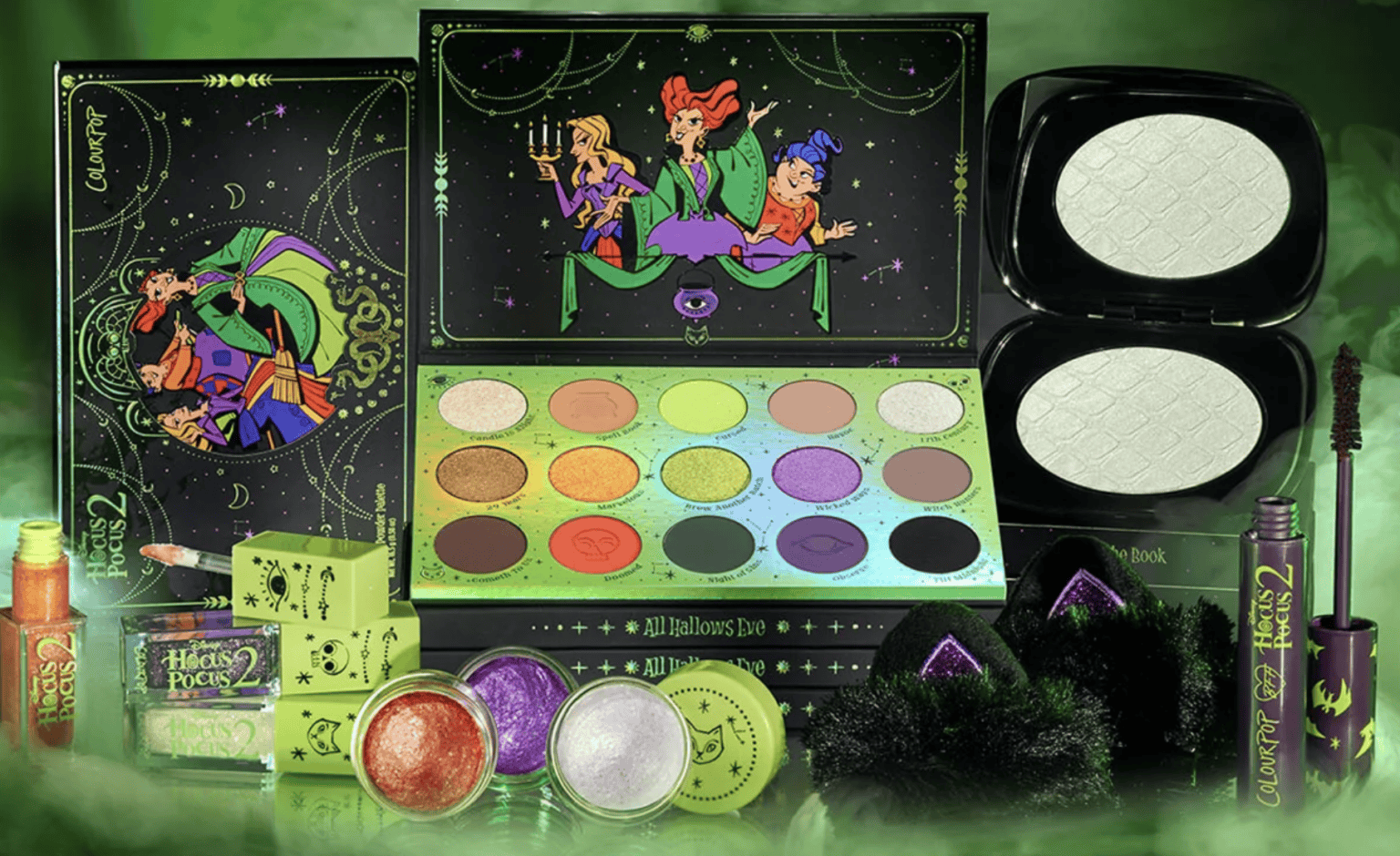This Hocus Pocus 2 Colourpop Collection Is Glorious - Makeup