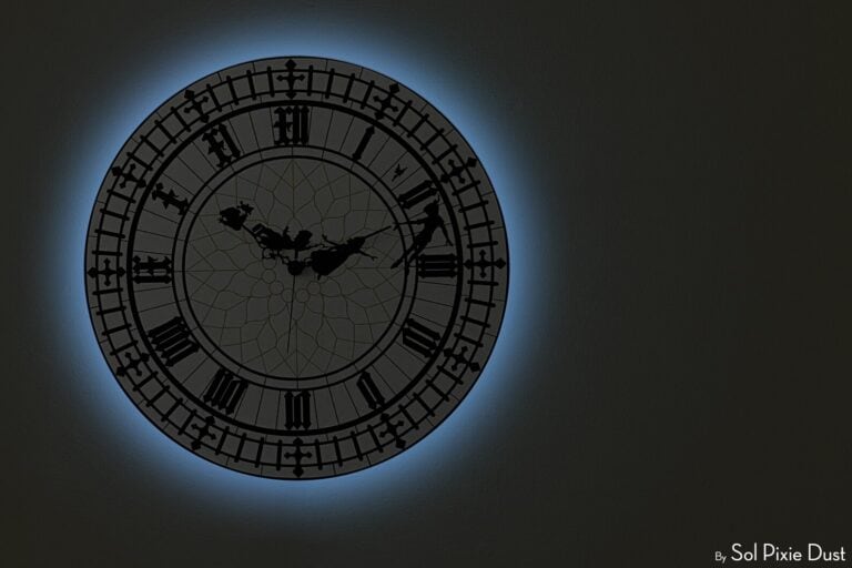 Never Be Late with This Peter Pan Wall Clock - home