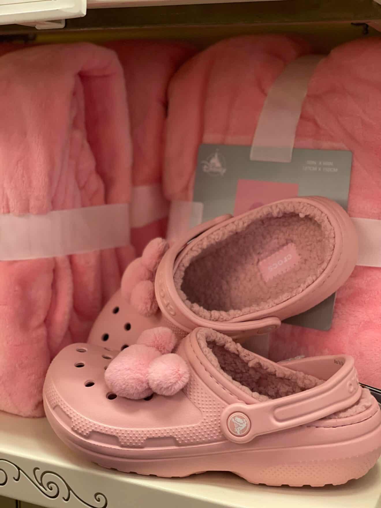 These Fuzzy Pink Mickey Crocs Are A Winter Dream Come True - Shoes