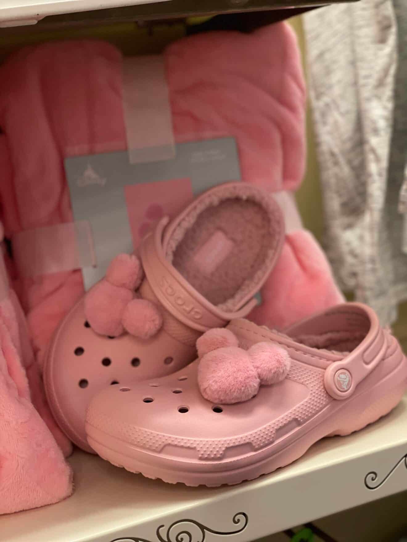 These Fuzzy Pink Mickey Crocs Are A Winter Dream Come True - Shoes