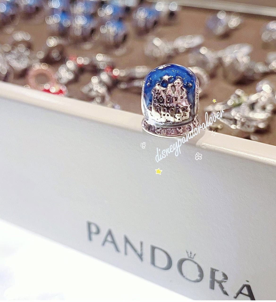 Disney Magical Snow Globe Pandora Charm - Jewelry