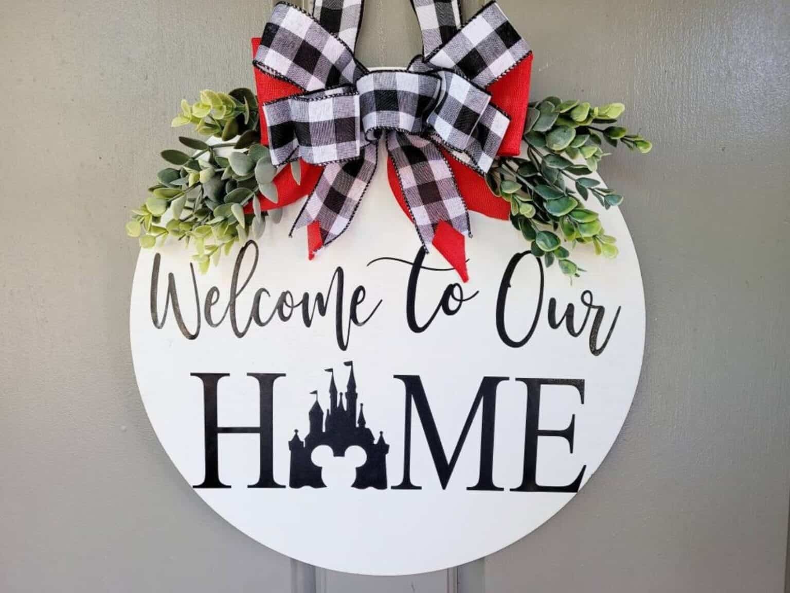 Make Your Home Feel Welcome with These Disney Welcome Signs - Decor
