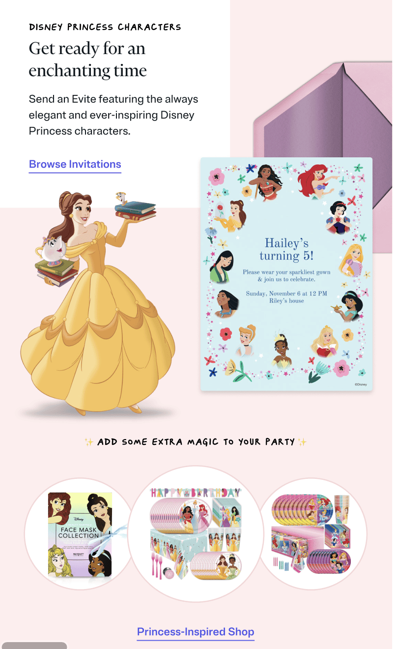 New Styles Added to the Disney x Evite Collection - News