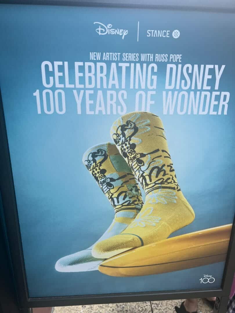 Russ Pope & Stance Celebrate Disney 100 Years of Wonder - Fashion