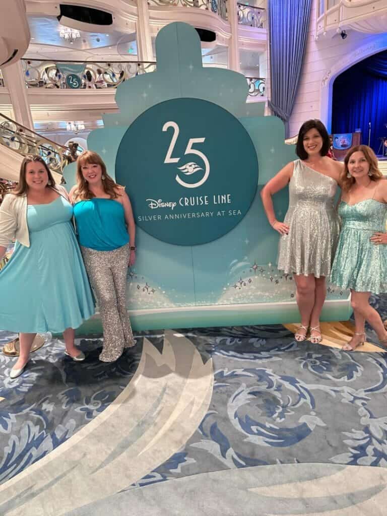 Shimmering Seas Decor Shines for Disney Cruise Line's 25th Anniversary ...