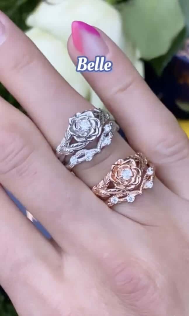 These RockLove Princess Floral Rings Are Fit For Royalty - Jewelry