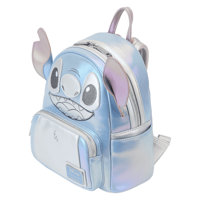 These Disney100 Platinum Stitch Loungefly Pieces Are Out-Of-This-World ...