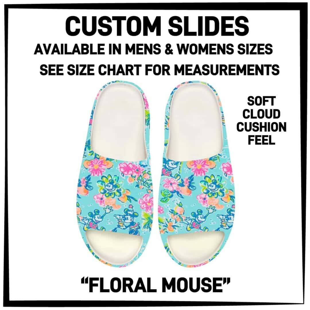 Custom Soft Slides with a Kick of Disney Style - Fashion