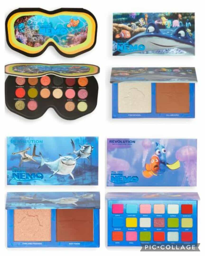 Dive into Revolution's Finding Nemo Makeup Line - beauty