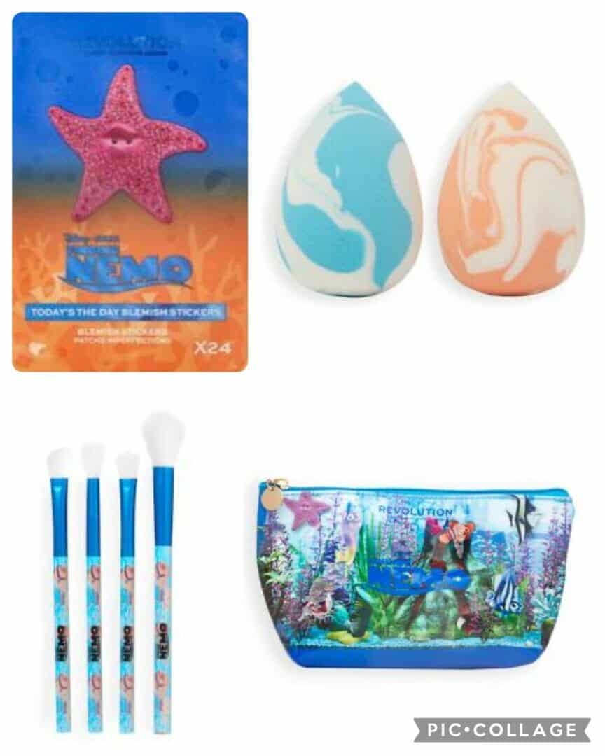 Dive into Revolution's Finding Nemo Makeup Line - beauty