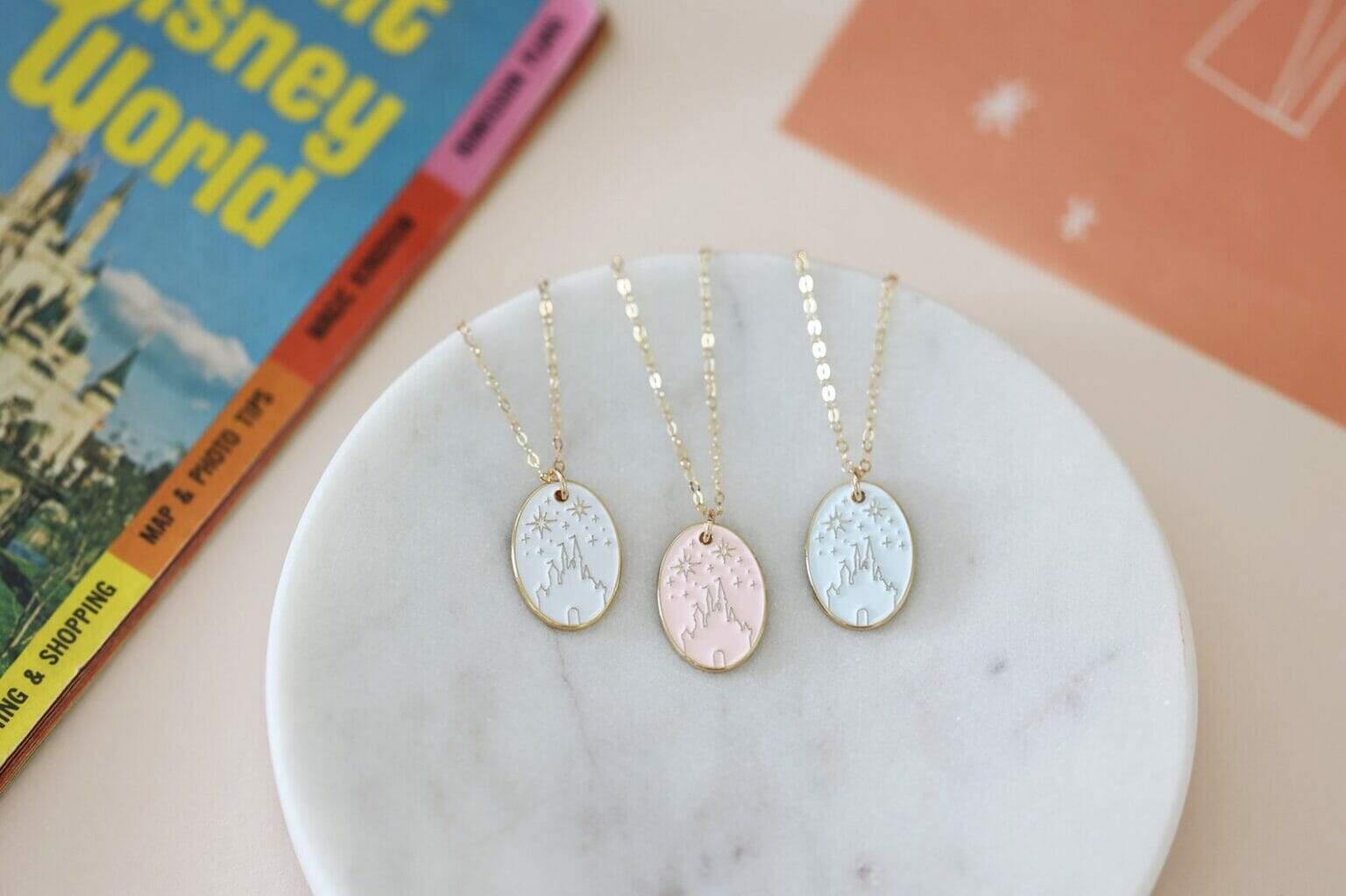 Castle Enamel Necklace Is Just the Right Magical Touch - Jewelry