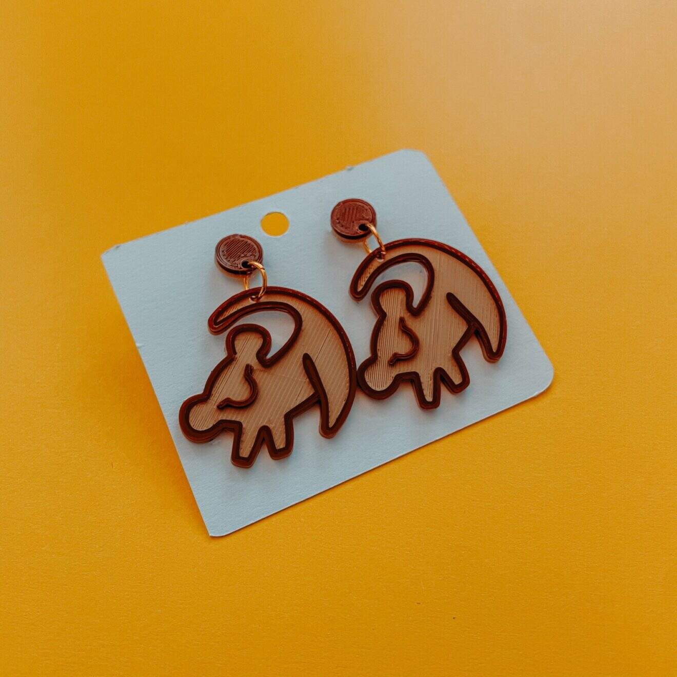 3D Printed Earrings Sure to Brighten Your Disney Day! - Jewelry