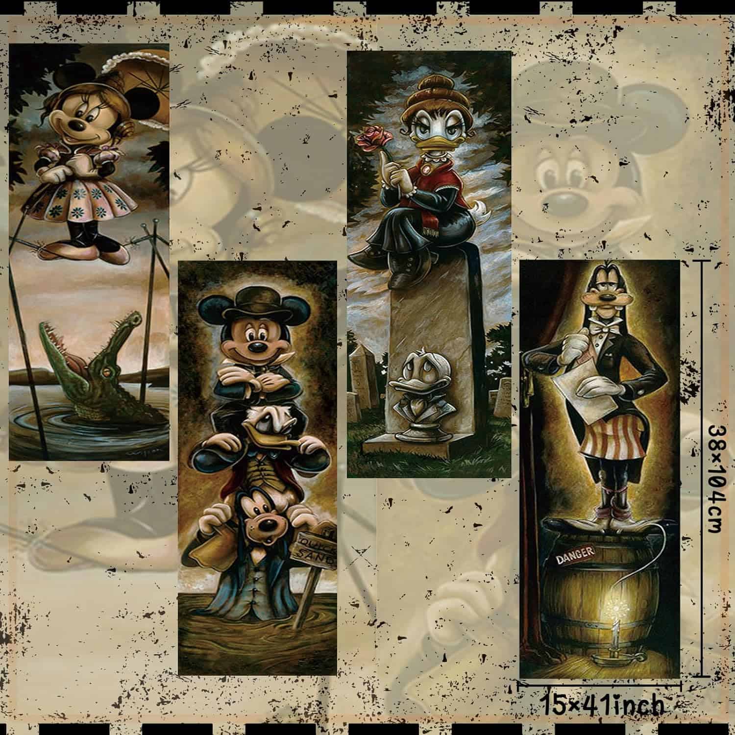 Disney Discovery- Haunted Mansion Stretching Posters - Decor