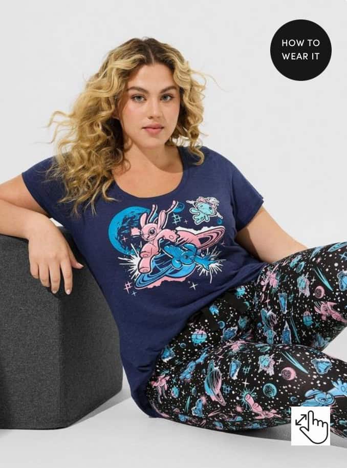 New Disney Sleepwear and Holiday Tops At Torrid