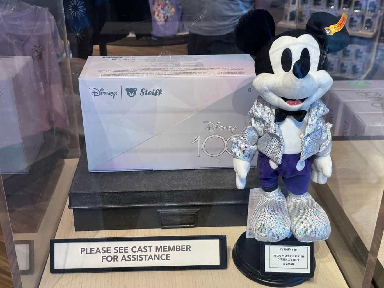 Celebrate D100 With This Steiff Mickey D100 Plush