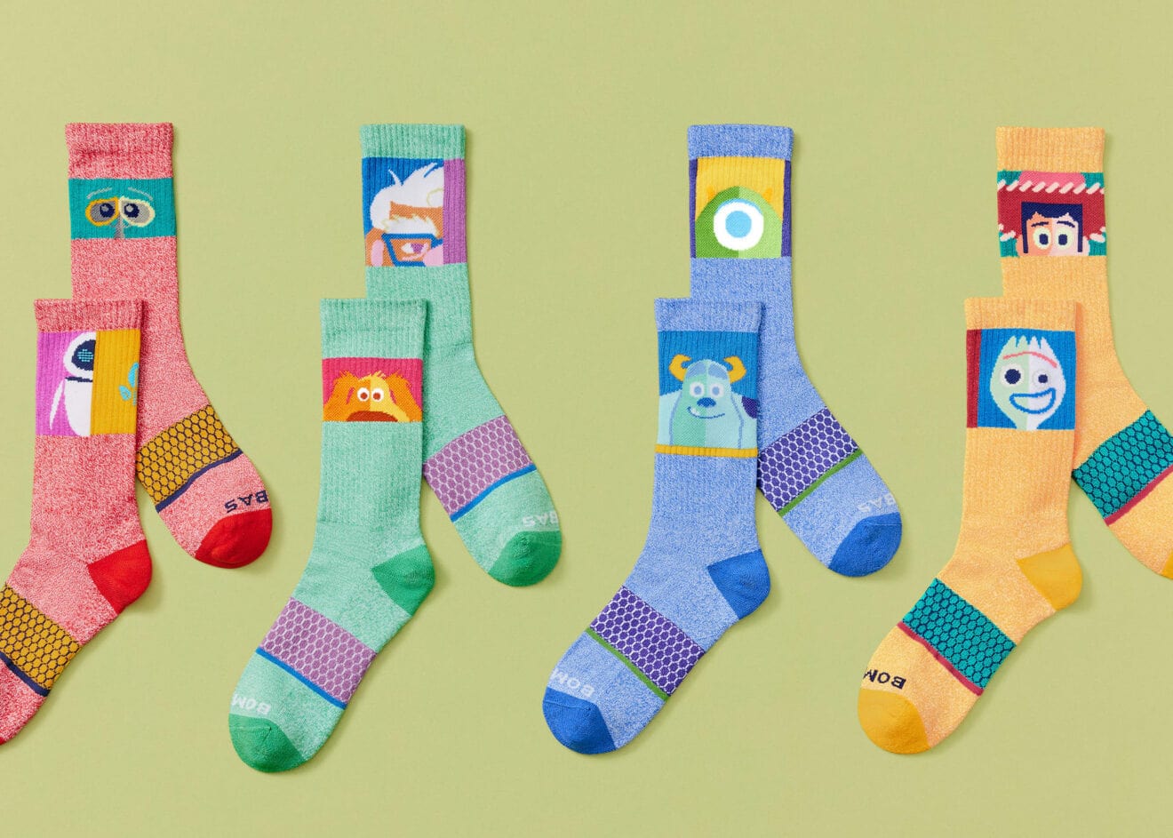 Cozy Up With Your Friends and These Pixar Bombas Socks