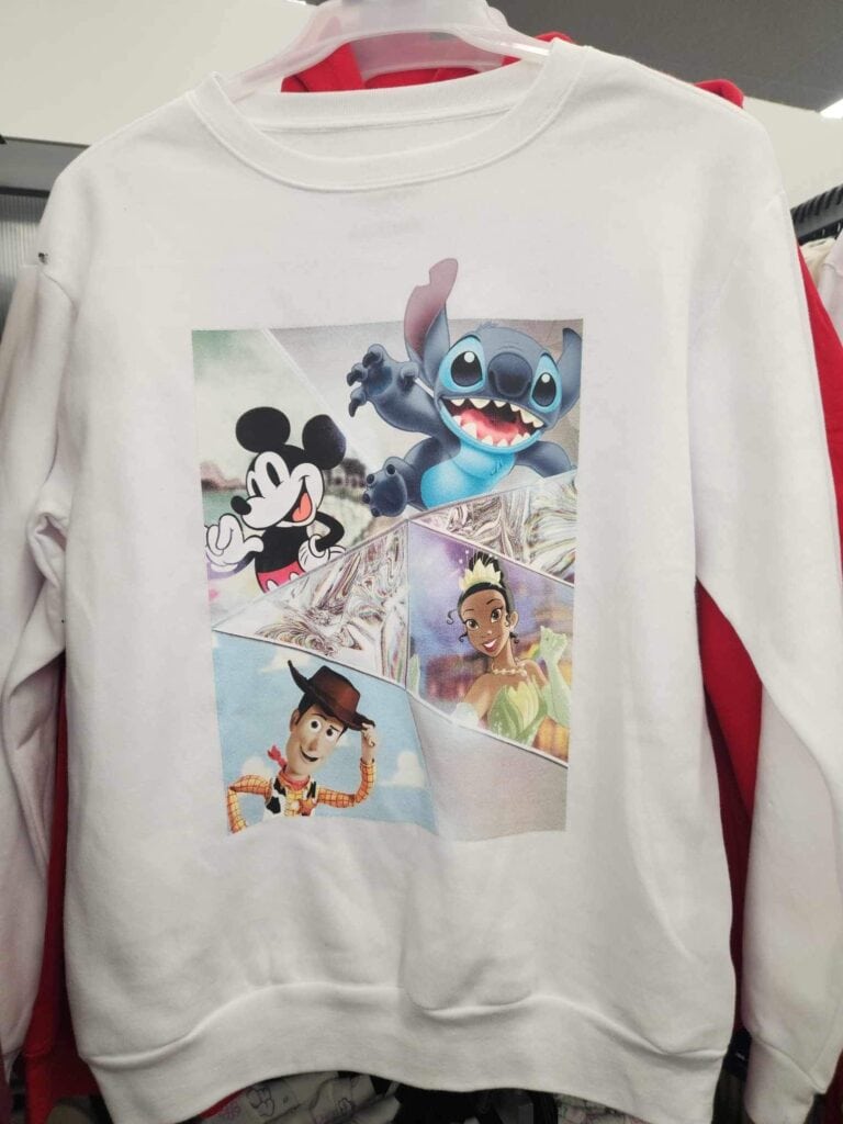 Celebrate With Disney100 Tees and Sweatshirts from Walmart!