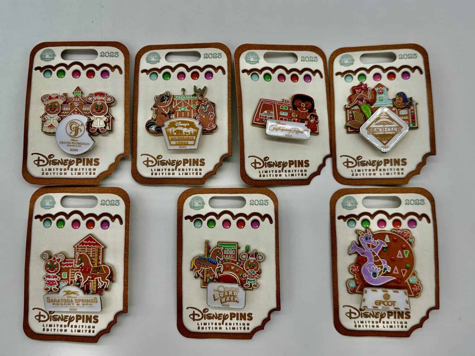 Take a Bite Out of These Gingerbread Themed Disney Holiday Pins! - News
