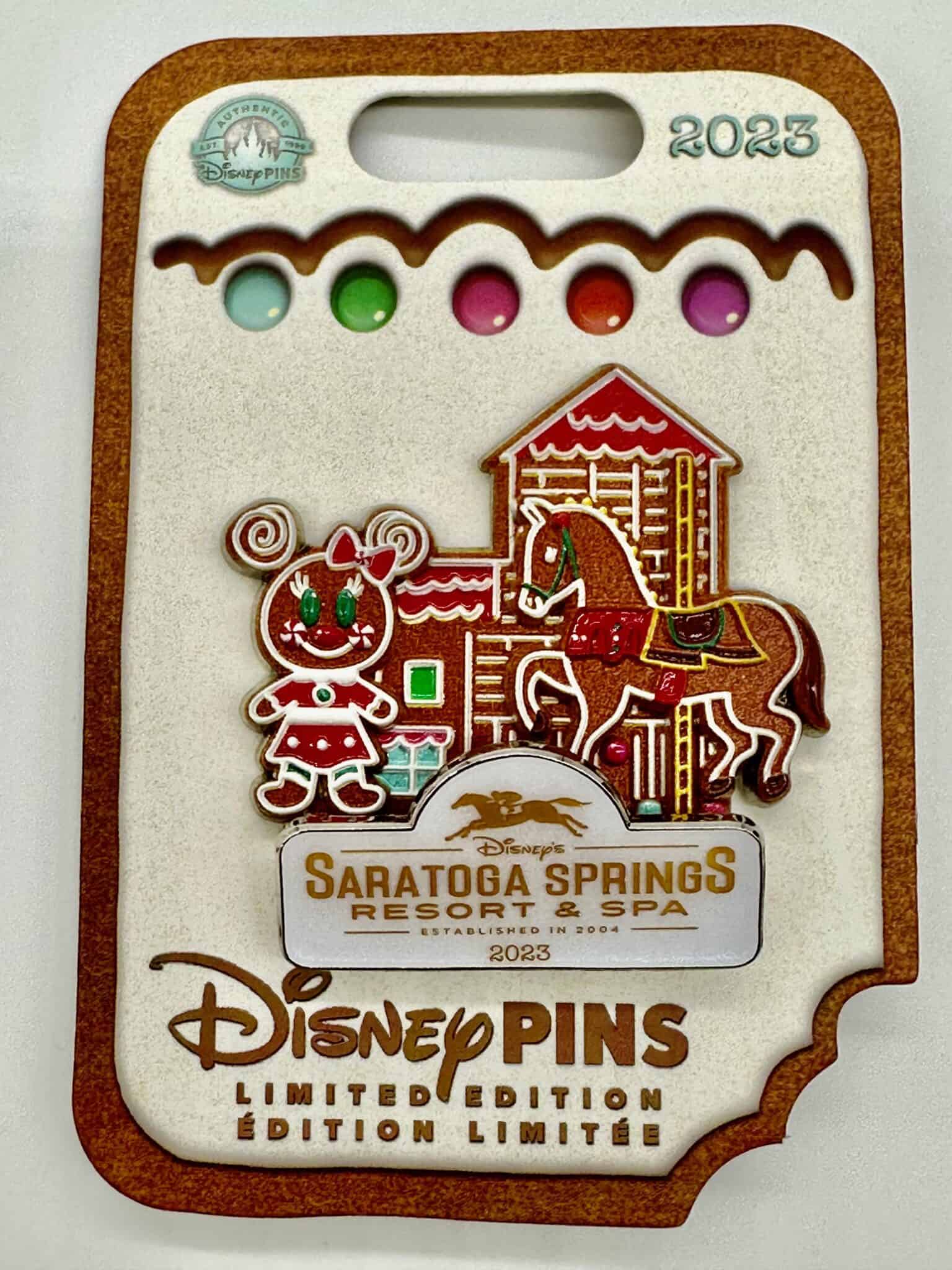 Take a Bite Out of These Gingerbread Themed Disney Holiday Pins! - News