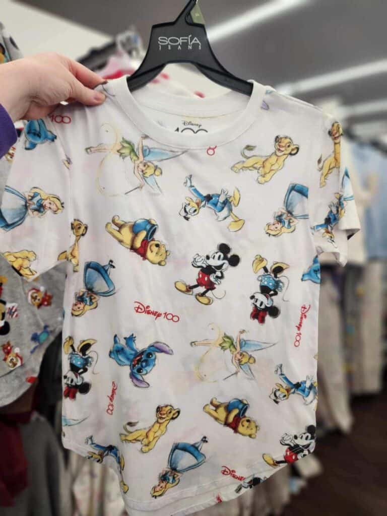 Celebrate With Disney100 Tees and Sweatshirts from Walmart!