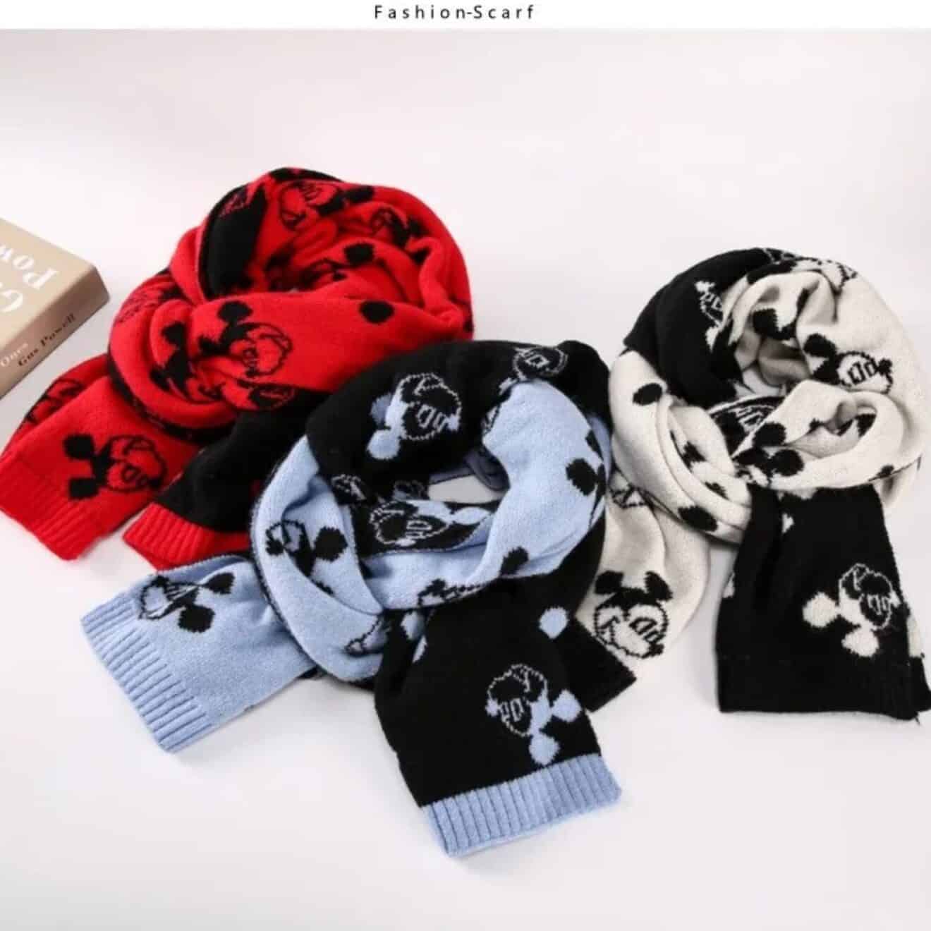 Stay Warm in This Beautiful and Bold Mickey Mouse Shawl - Fashion