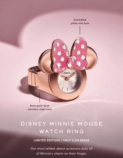 Fossil x Disney Special-Edition Valentine’s Day Collection - Jewelry