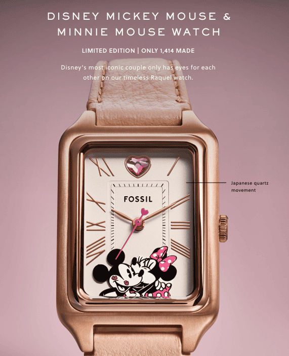Fossil x Disney Special-Edition Valentine’s Day Collection - Jewelry