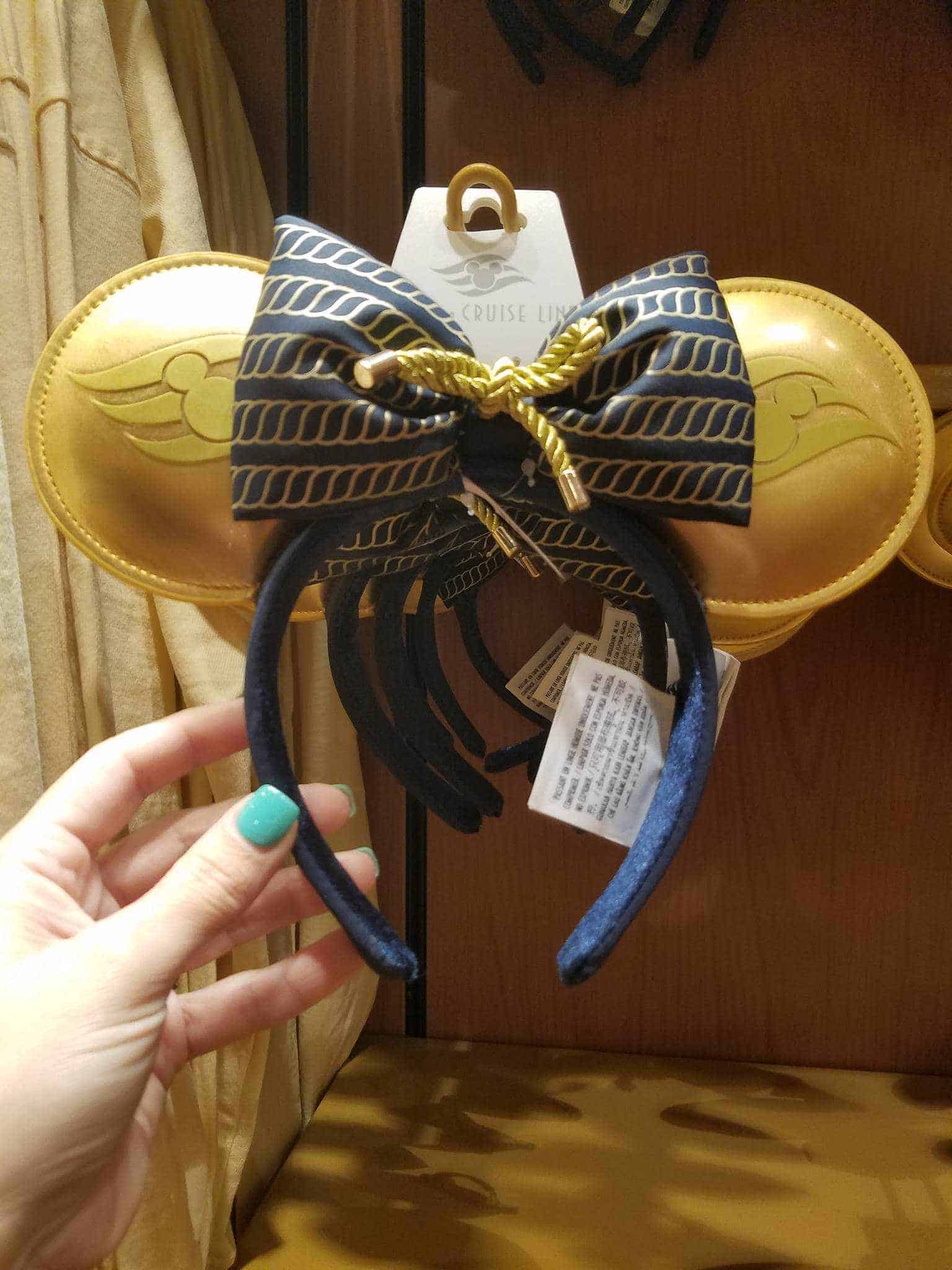 Gloriously Golden Disney Cruise Line Ears - Fashion